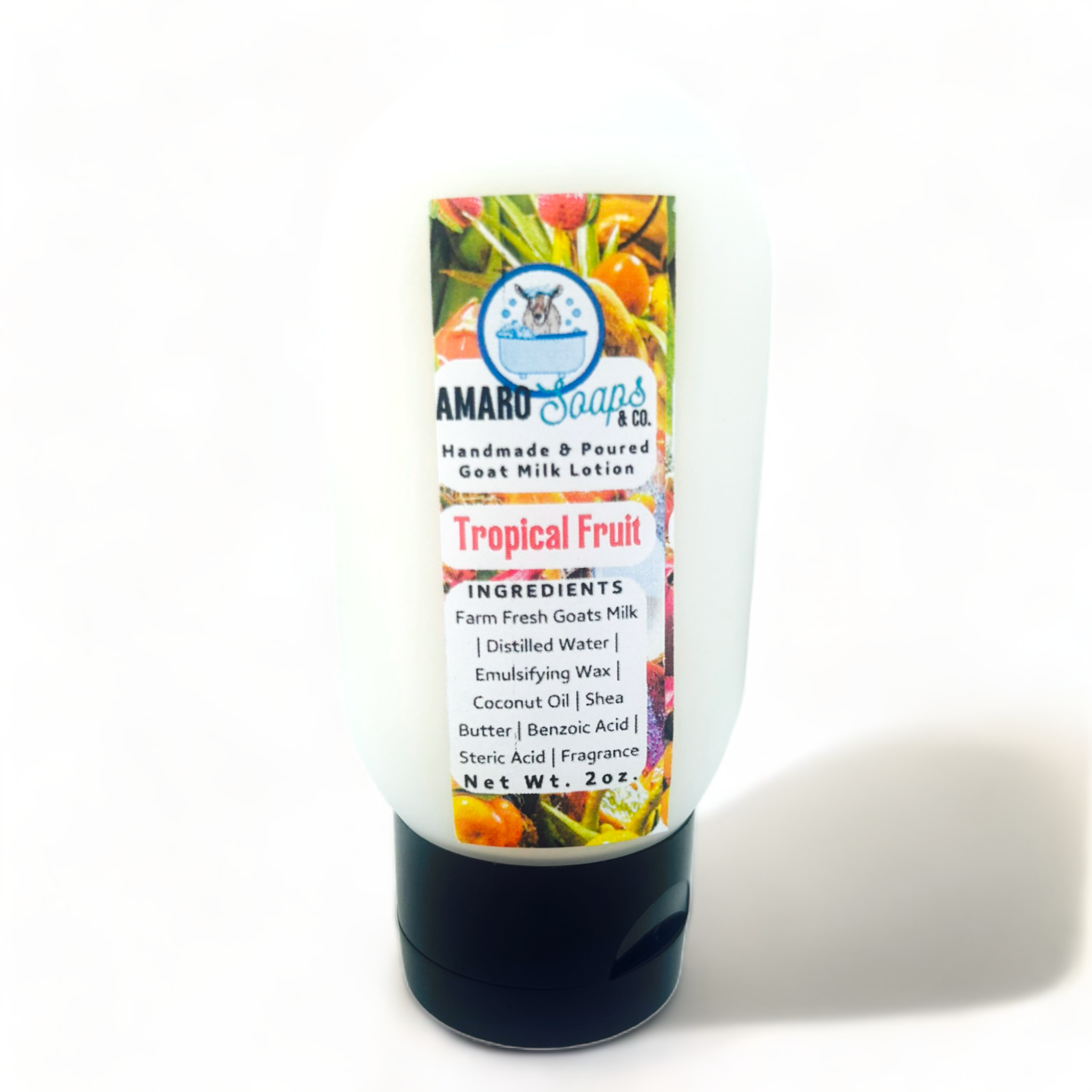 Tropical Fruit Travel Goat Milk Lotion – Amaro Soaps & Co.