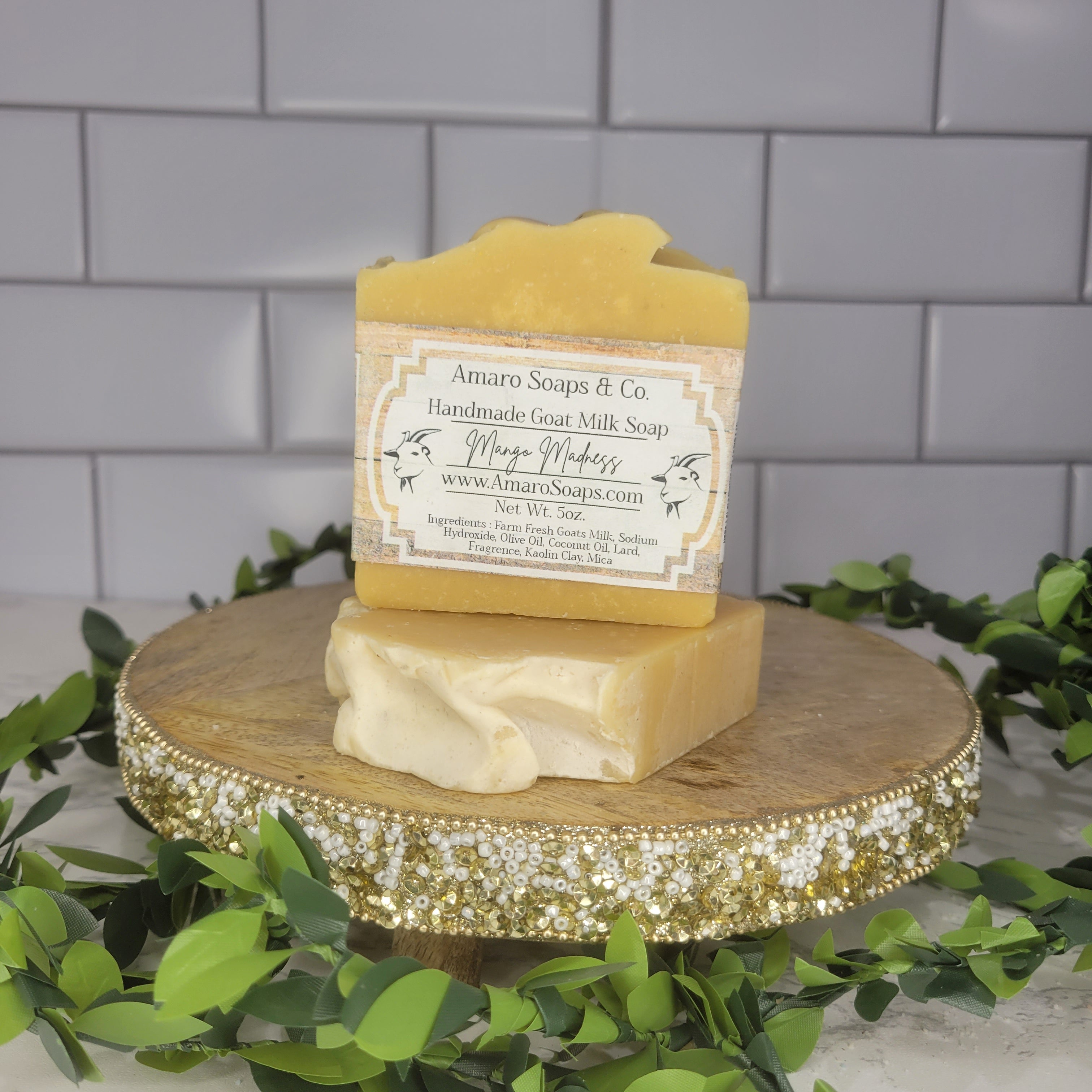 Mango Madness Soap Bar – Amaro Soaps & Co.
