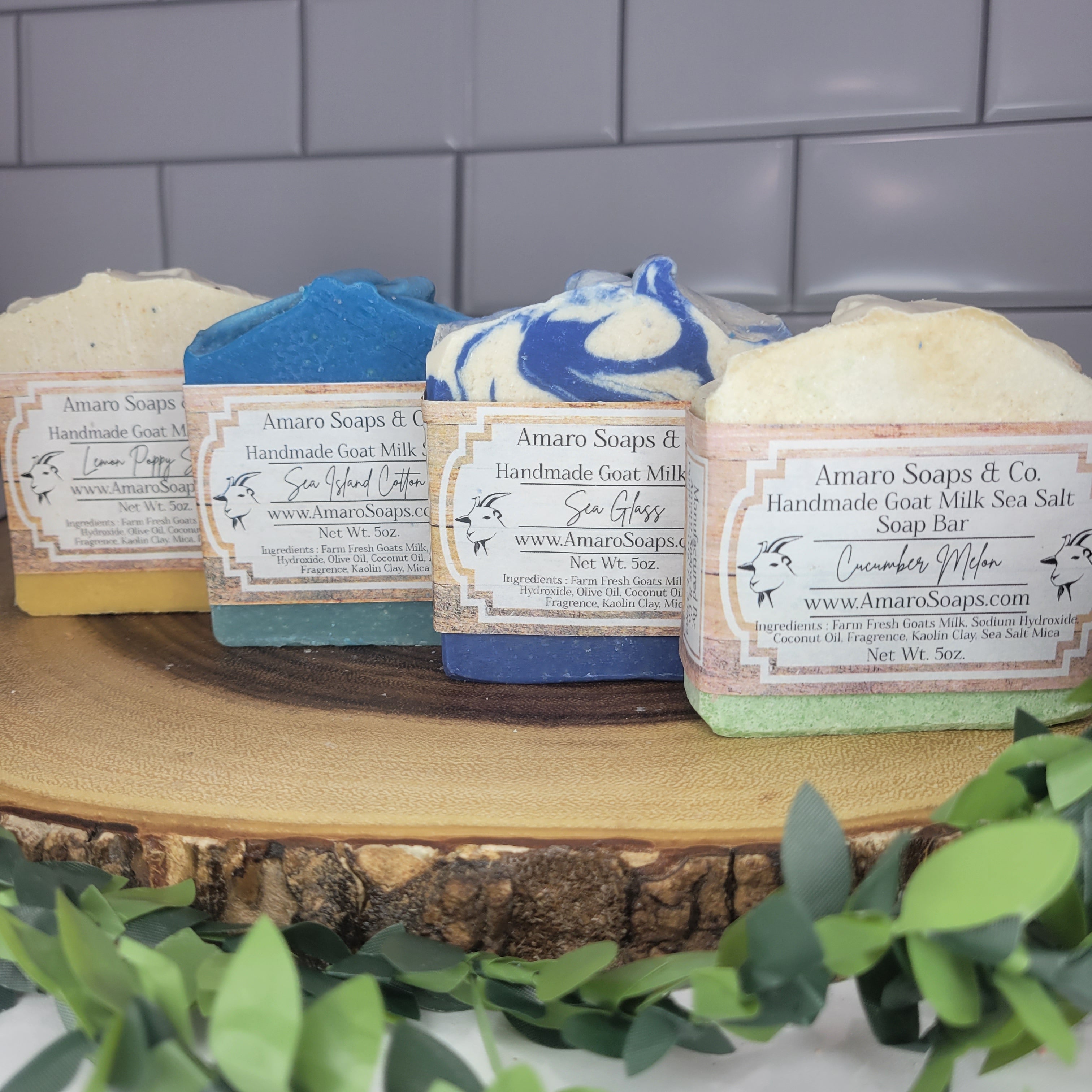 Fresh/Clean Soap Bar Bundle – Amaro Soaps & Co.